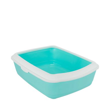 Buy Classic Litter Box with Rim Dark Grey | Tinybuddy