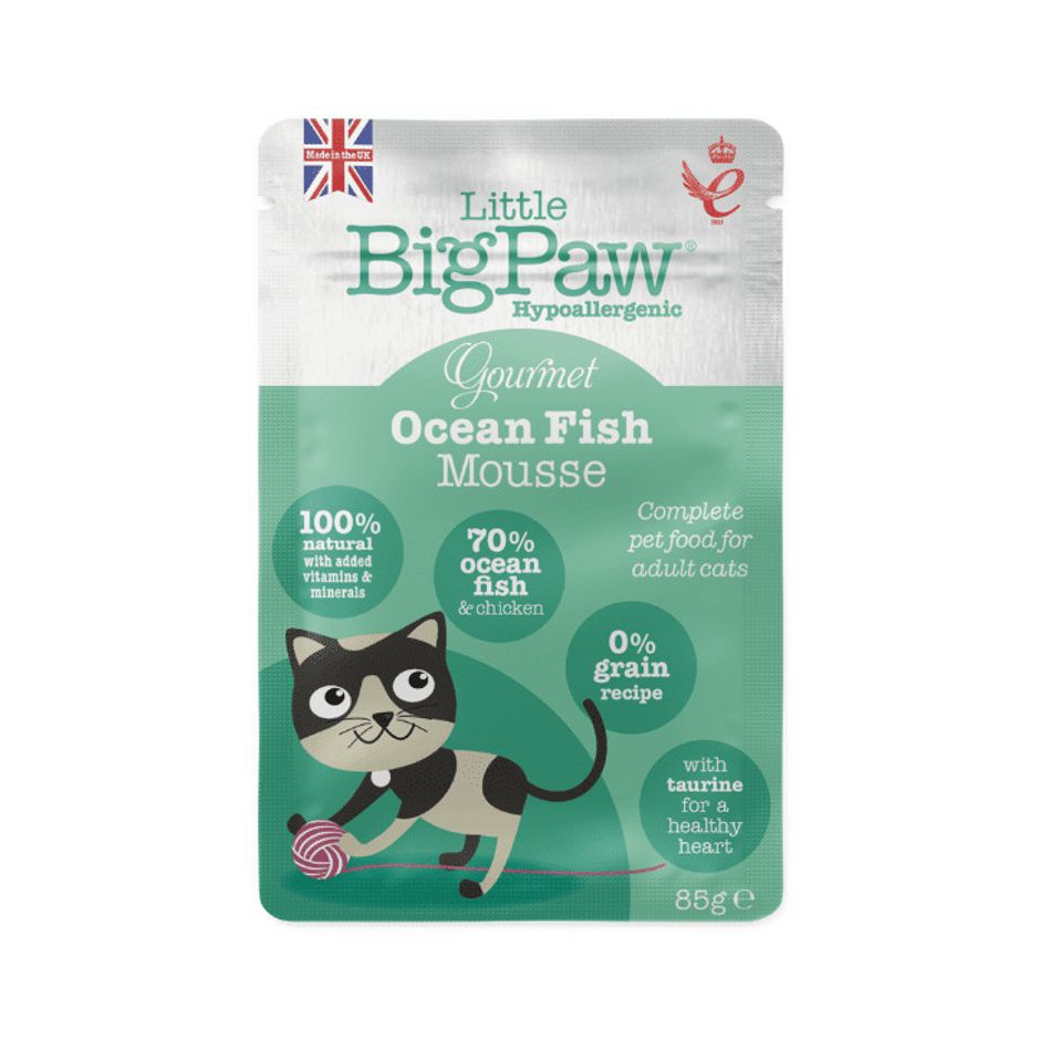 Buy Little BigPaw Gourmet Atlantic Ocean Fish Mousse | Tinybuddy
