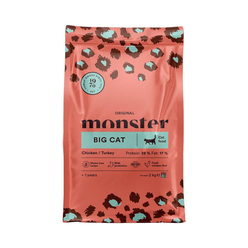 Buy Monster Cat Original Big Cat Chicken & Turkey | Tinybuddy