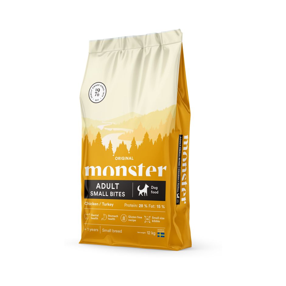 Buy Monster Dog Original Adult Small Bites for your dog | Tinybuddy