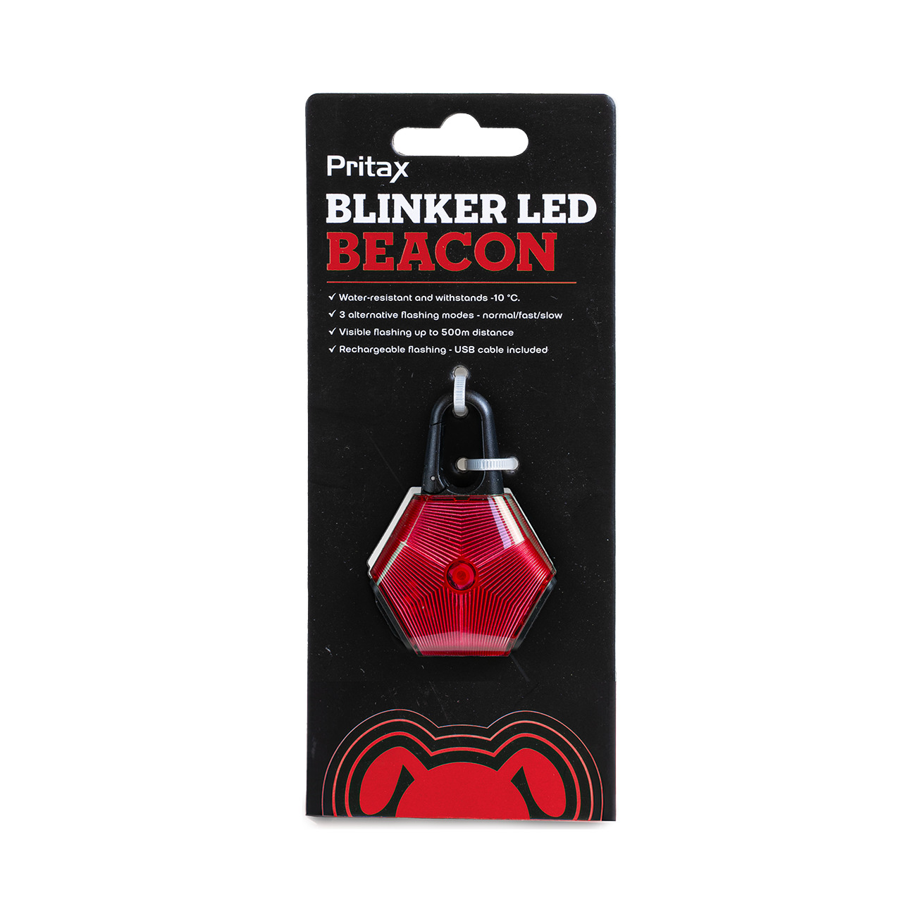 Buy Beacon Blinker LED Red for your dog | Tinybuddy