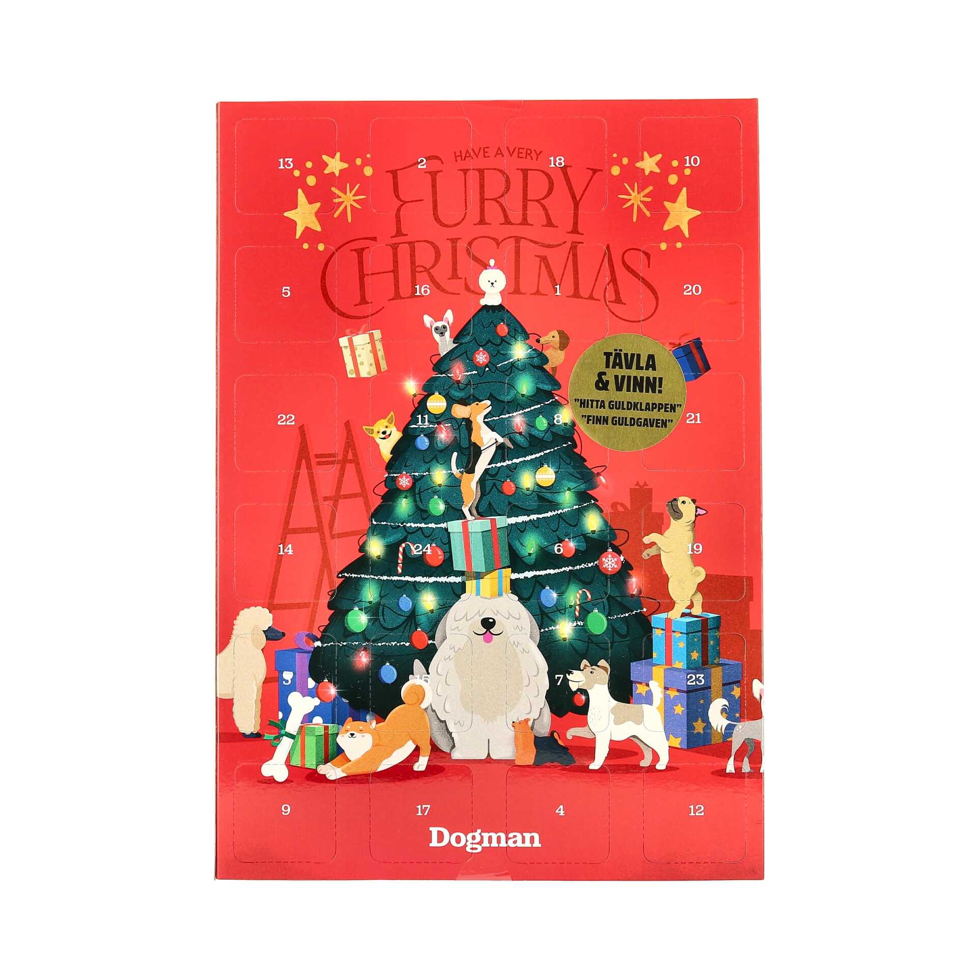Buy Dogman Christmas Calendar for Dog for your dog | Tinybuddy