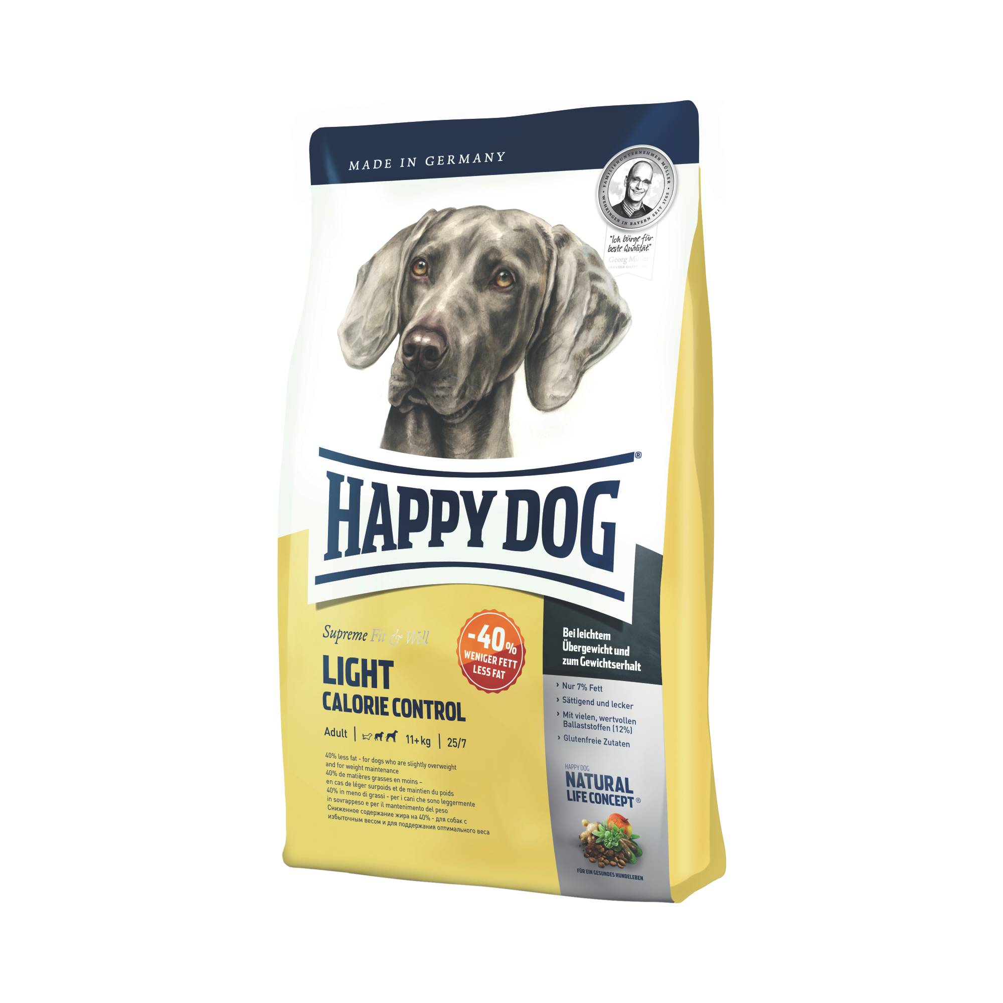 Buy Happy Dog Light Calorie Control for your dog | Tinybuddy