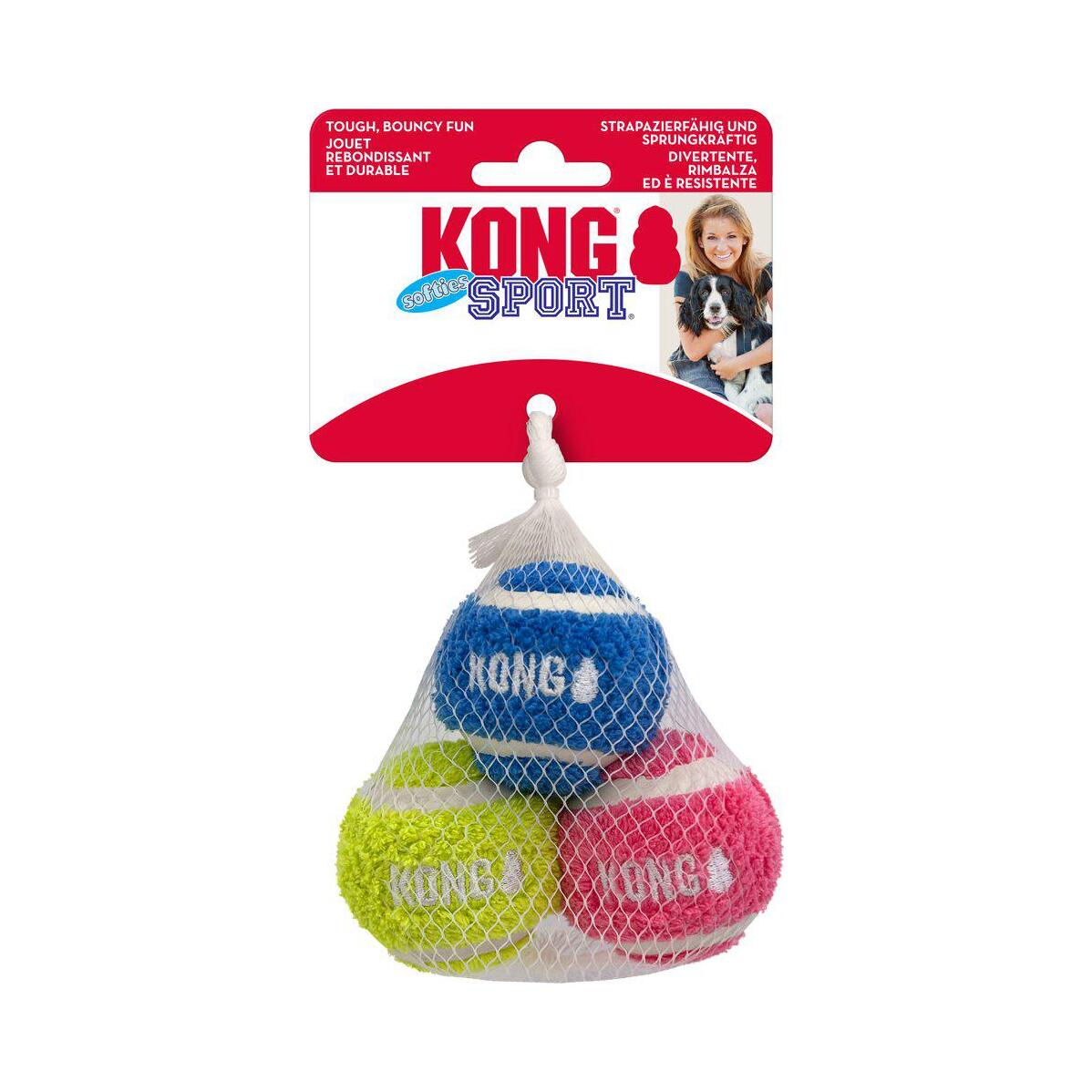 Buy KONG Sport Softies Ball 3-pack for your dog | Tinybuddy