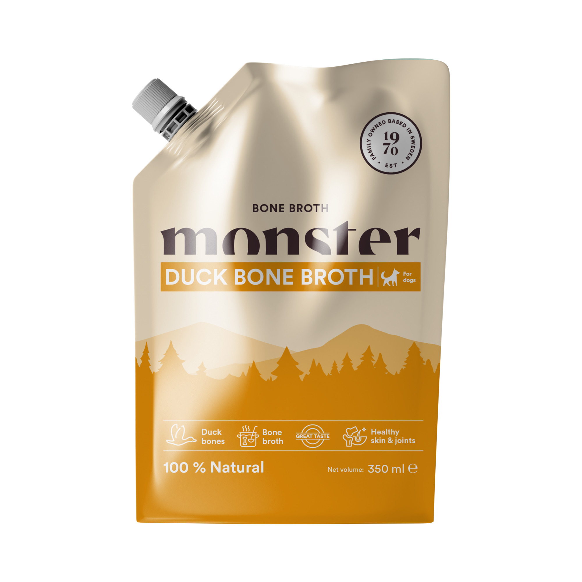 Buy Monster Dog Bone Broth Duck for your dog | Tinybuddy