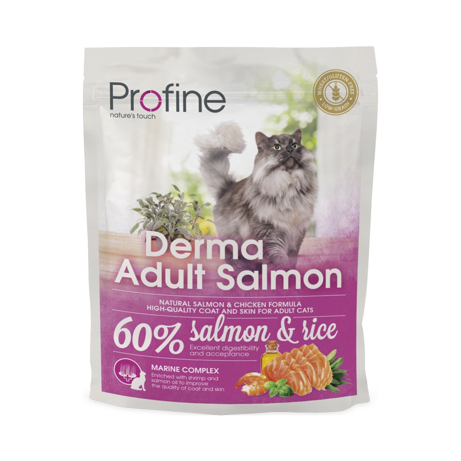 Buy Profine Cat Derma Adult Salmon for your dog or cat | Tinybuddy