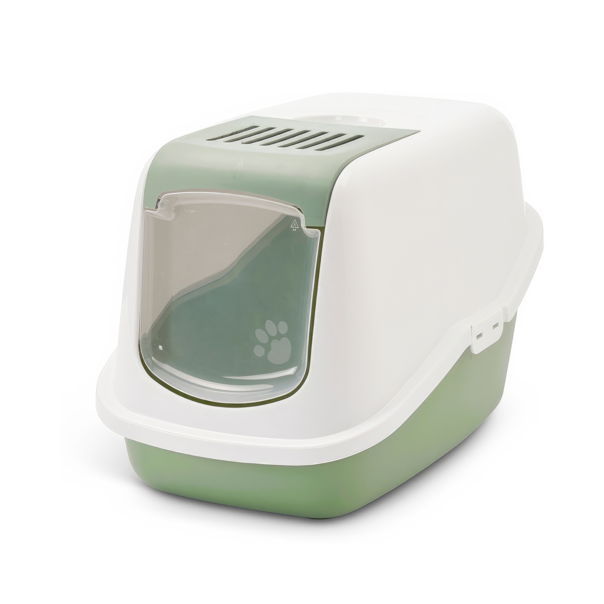 Buy Savic Nestor Cat Litter Box Green for your dog or cat | Tinybuddy