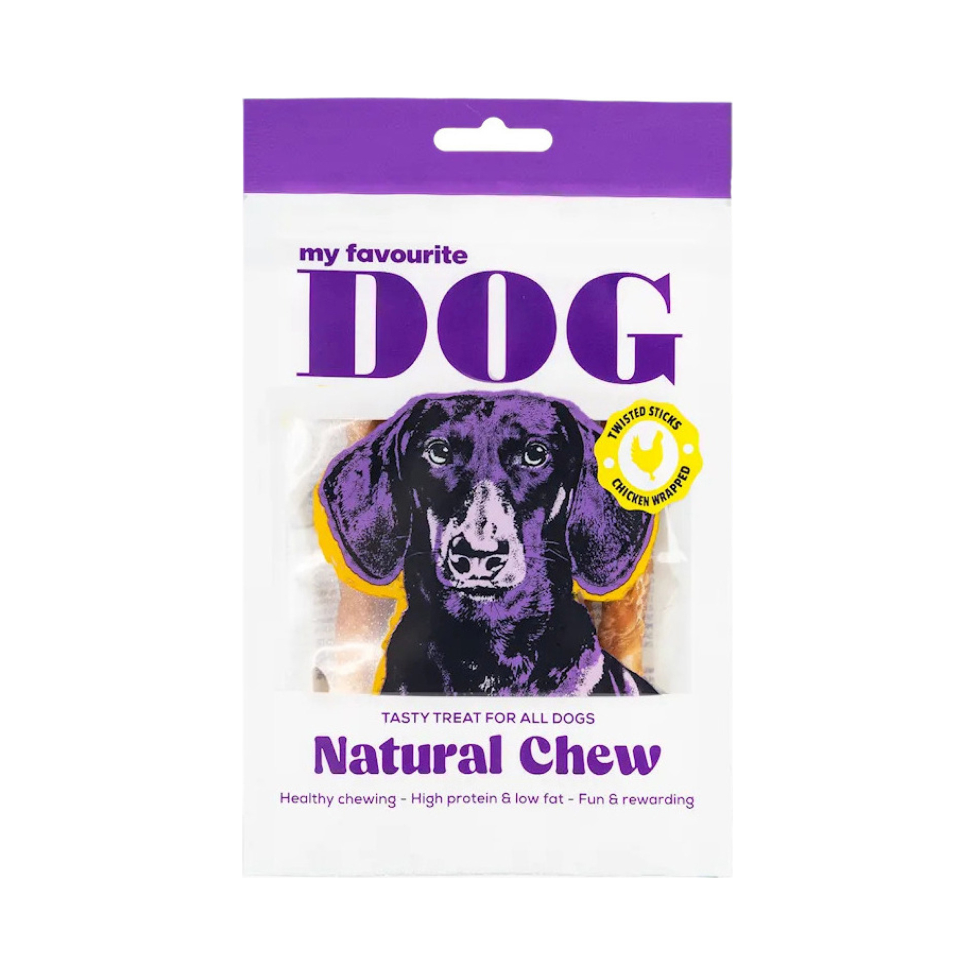 Buy Twisted Rawhide Sticks Chicken for your dog | Tinybuddy