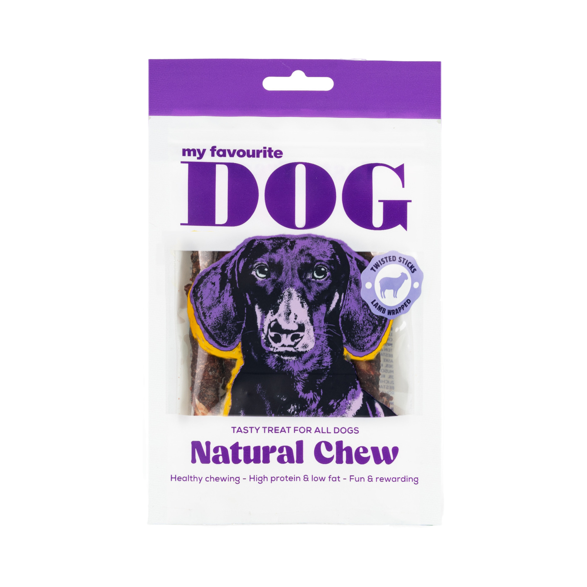 Buy Twisted Rawhide Sticks Lamb for your dog | Tinybuddy